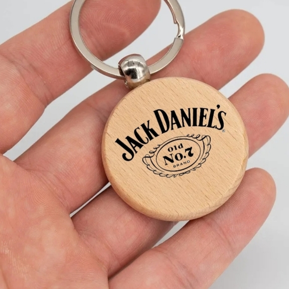 Jack Daniels | Accessories | Jack Daniels Laser Engraved Key Chain ...